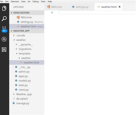 Creating A Weather App In Django Part1 Padhle