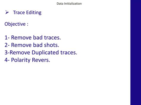Simple Seismic Processing Workflow Pdf