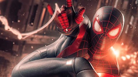 1920x1080 Spider Man Miles Morales Digital Art 4k Laptop Full Hd 1080p