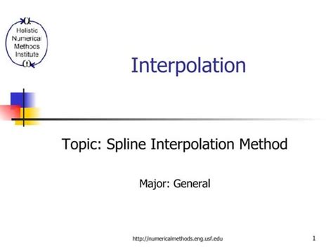 Spline Interpolation Pdf