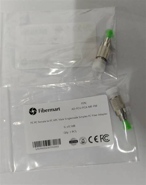 FC PC Female To FC APC Male Singlemode Simplex FC Fiber Adapter Fiber Mart Com