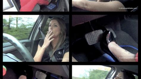 199 Sexy Smoking Driving Ultimate Pedal Babes Clips4sale