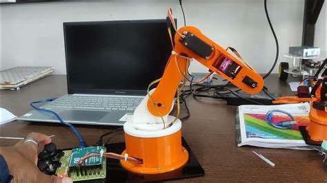 3 Dof Robotic Manipulator Using Arduino With Inverse Kinematics Youtube