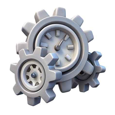 Magnificent Rustic Abstract Clock Gears Interlocking Isolated High Resolution 58003201 Png