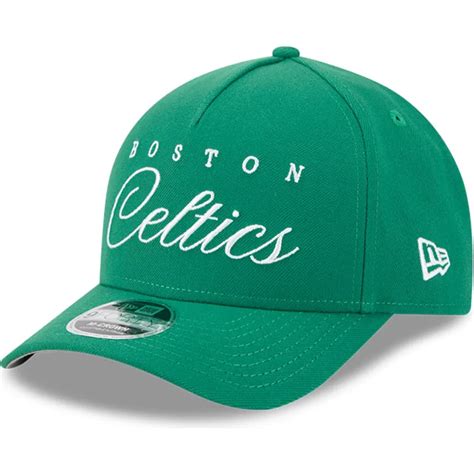 New Era Curved Brim 9forty M Crown Draft 2025 Boston Celtics Nba Green Snapback Cap Caphunters Ca