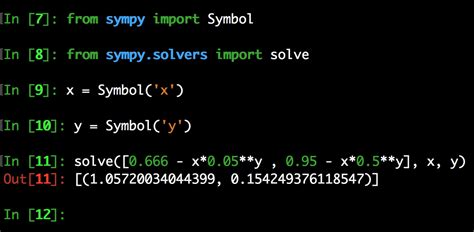 sympy solver datafireball