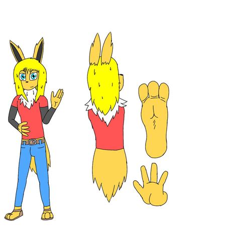 My Jolteon Self Reference Sheet By Danny Jolteon On Deviantart