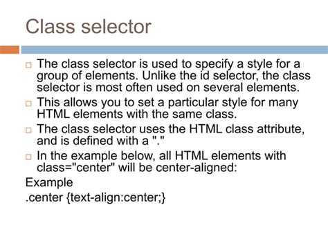 Introduction To Css Pptx Web Design And Html Internet