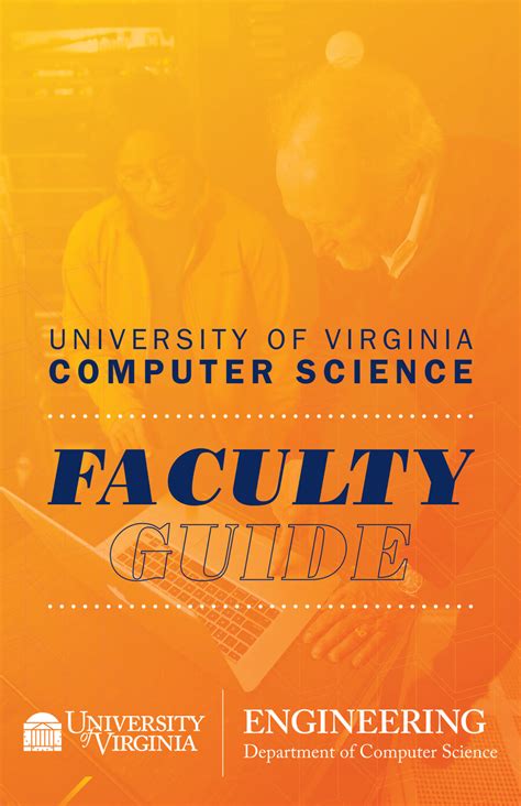 UVA Computer Science Faculty Guide Spring 2020 By Universit Flipsnack