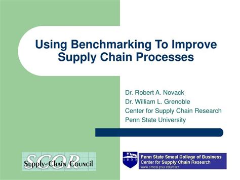 Ppt Using Benchmarking To Improve Supply Chain Processes Powerpoint
