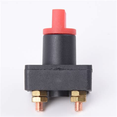 In Red And Black 100a Battery Isolator Disconnect Grandado