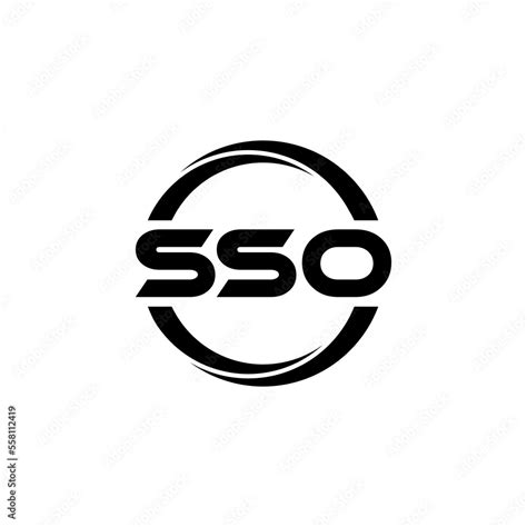 Sso Letter Logo Design With White Background In Illustrator Cube Logo Vector Logo Modern