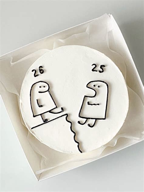 Бенто торт на день рождения с человечком Creative Birthday Cakes Simple Birthday Cake