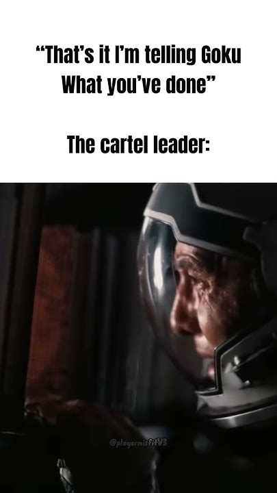 Cartel And Goku Meme Youtube