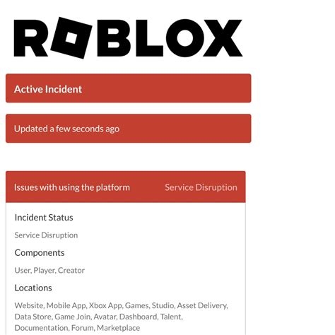 Roblox Status