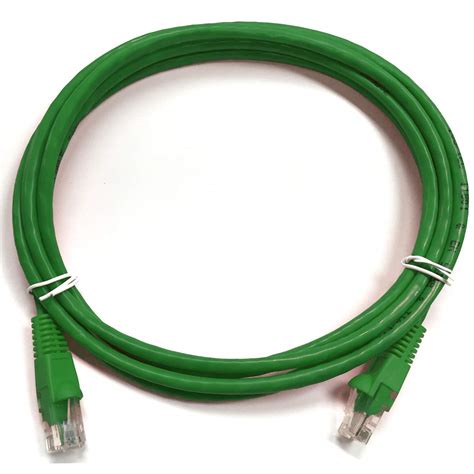 0 5 Ft Cat5e 350 Mhz Utp Network Cable Green Cable Sales Canada