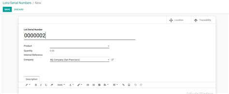 How To Configure Lots And Serial Number In Odoo 14 Inventory Module