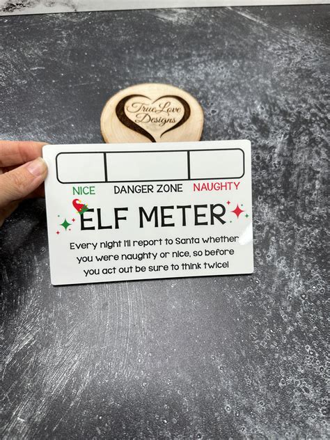 Elf Meter Elf Prop Elf Shenanigans Elf Toy Elf Decor Elf Behavior Truelove Designs Shop