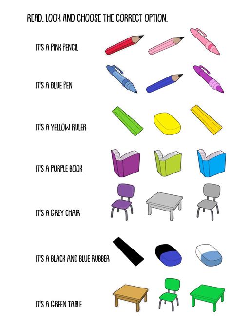 Esl English Worksheets For Grade 1