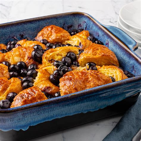 Blueberry Croissant Breakfast Casserole Splenda®