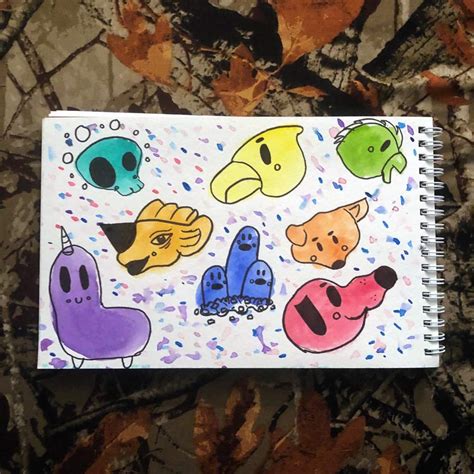 Blob Art Challenge Drawingforlife Amino