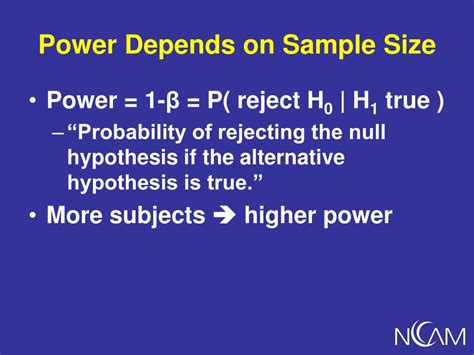 PPT Sample Size And Power PowerPoint Presentation Free Download ID