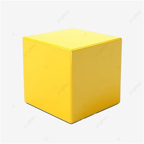 기본 노란색 기하학적 큐브 모양의 3d 렌더링 모양 설계 배경 Png 일러스트 및 이미지 에 대한 무료 다운로드 Pngtree