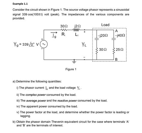 example 11 consider the circuit shown in figure 1 the source voltage
