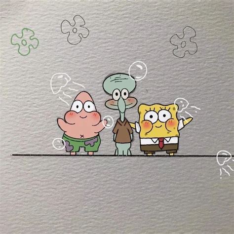 Spongebob Squarepants Patrick Art Easy Drawings Easy Doodles Drawings Cute Easy Drawings