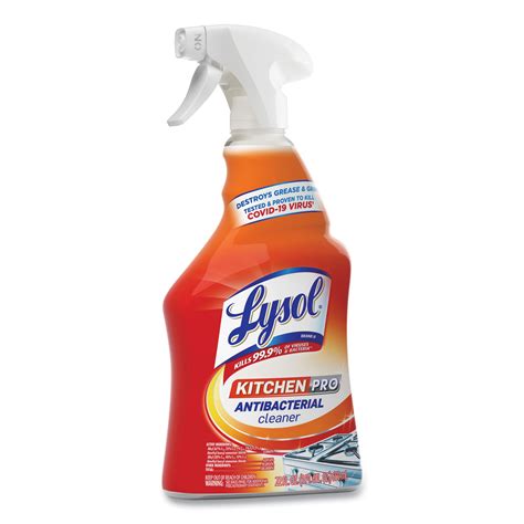 Lysol® Brand Kitchen Pro Antibacterial Cleaner Citrus Scent 22 Oz