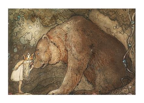 Stackars Lilla Basse By John Bauer Plakat Børneplakater Gallerix