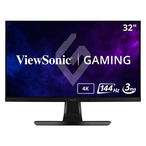 Viewsonic Xg321ug 32 Inch 4k Ips 144hz Gaming Monitor With G Sync Mini