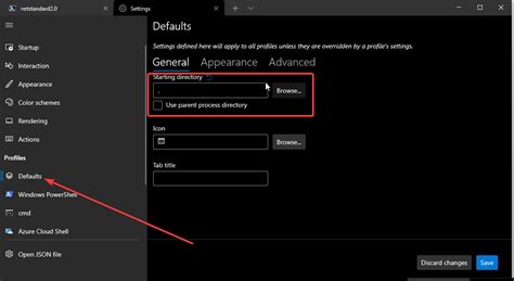Windows How Do You Set Powershells Default Directory Stack Overflow