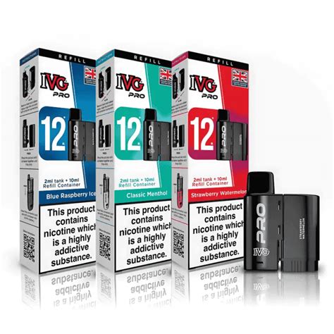Ivg Pro 12 Prefilled Pods Vaportiser Online Vape Shop
