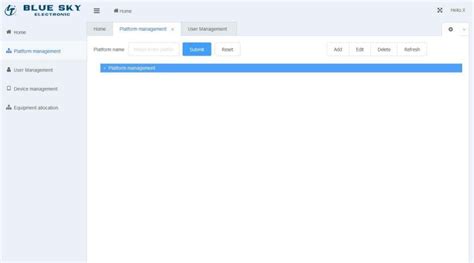 Composition Of Bluesky Backend Management System Bluesky