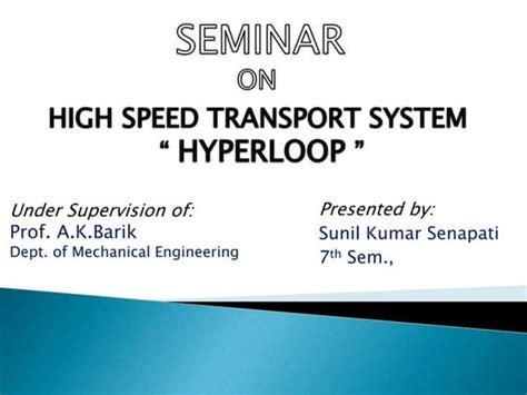 Hyperloop Presentationpptx Hyperloop Presentationpptx