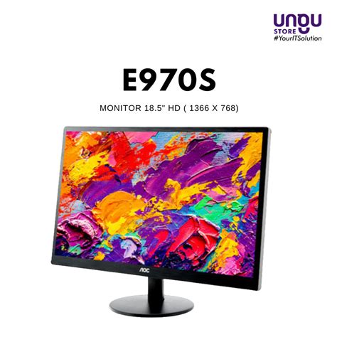 Monitor AOC E970S 18 5 Full HD 19 Inch LED Monitor Lazada Indonesia