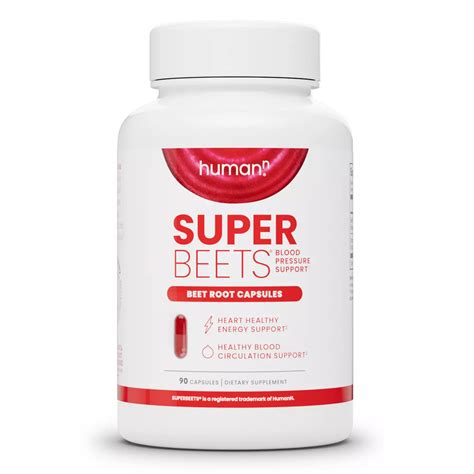 Humann Superbeets Beet Root Capsules Shop Herbs And Homeopathy At H E B
