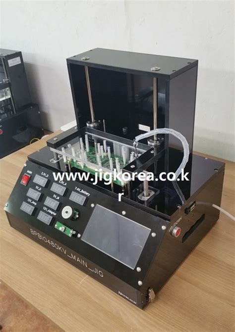 의료기 Pcb 검사 지그 Air Press Type 자동차전장 가전 Led 보일러 의료기기 Smps 기타 지그제작 코리아주jig제작 Pcb 검사지그