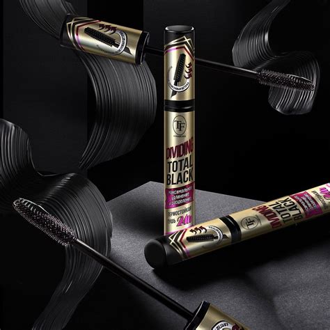 Корейская тушь для ресниц TF Cosmetics Dividing Total Black черная с ...