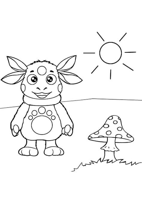 Раскраски мультики лунтик Раскраска для печати куклы Раскраска без регистарции интересные