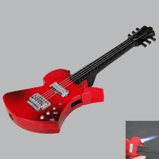 Buy Guitar Look Stylish High Quality Refillable Cigarette Lighter