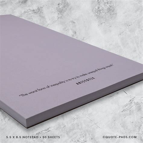 Aristotle Quotes Notepad 55 X 85 Notepad Philosopher Quotes