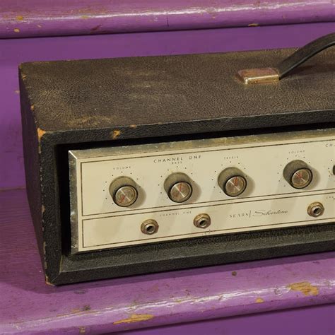 1960s Silvertone 1465 Solid State 150 Amp Head