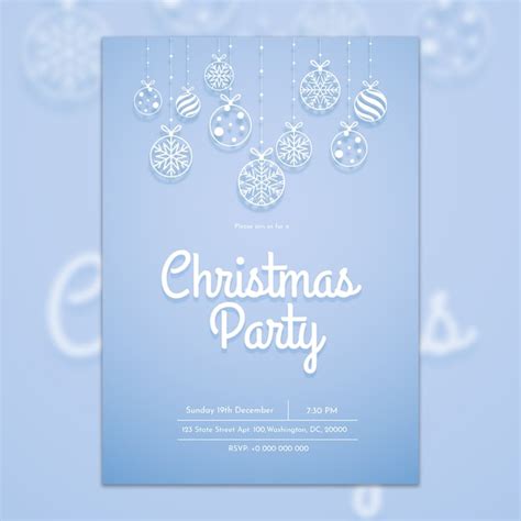 Plantilla De Cover De Navidad Archivo PSD Premium