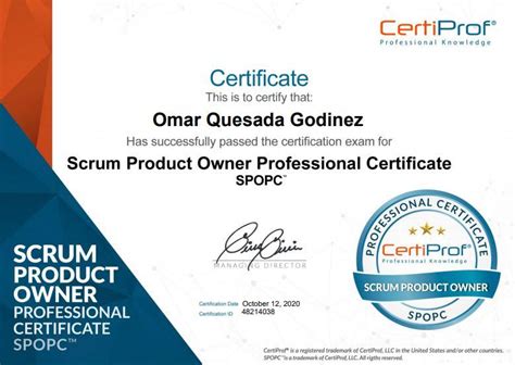 Omar Quesada Godínez On Linkedin Agile Agilemindset Scrum Productowners Certiprof Capacitacr