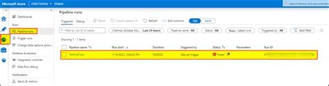 Invoke Adf Pipeline Using Powershell Script Microsoft Qanda