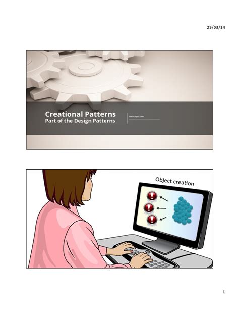 Design Patterns Creational Patterns Pdf Method Computer