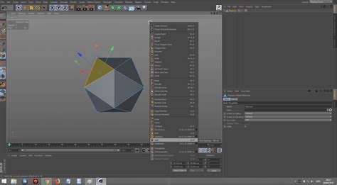 Using The ‘split Polygon Tool In Cinema 4d To Obtain The Orientation Of A Polygons Normals
