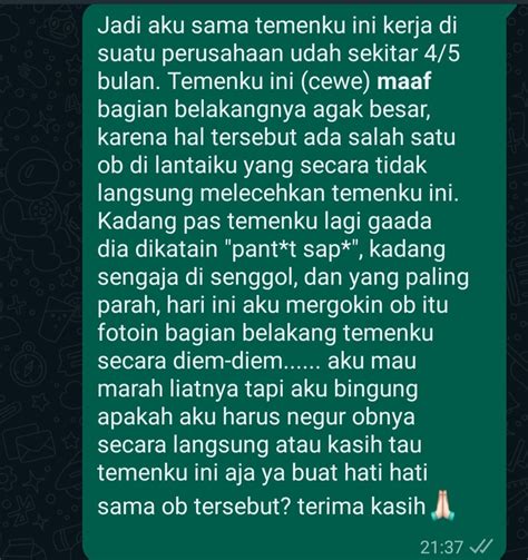 Baca Rules Di Bit Ly Worksfess On Twitter Tw Sexual Harrasment Work Minta Sarannya Ya